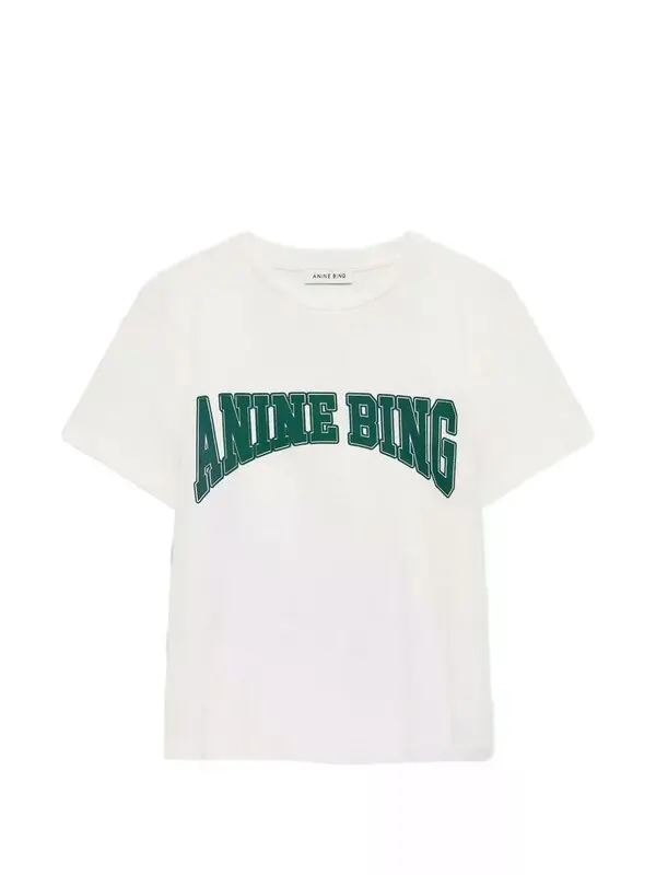 ANINE BING Shelley T-shirt Ecru - Neutrals