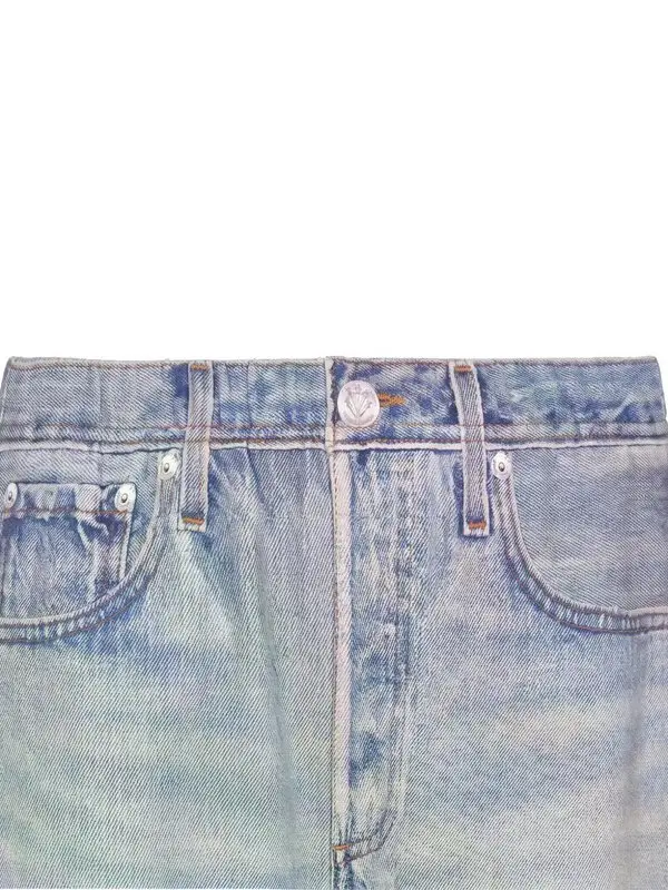 Rag & Bone Faded-effect Wide-leg Jeans