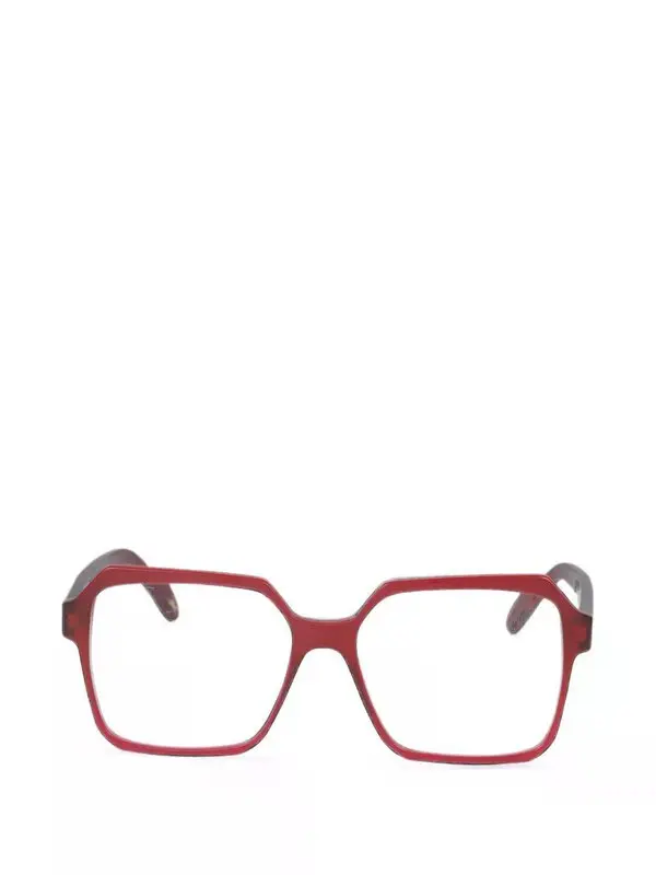 Kàdor Kiara Square-frame Glasses - Red