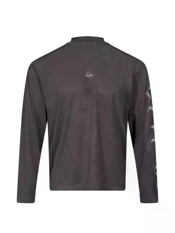 REPRESENT 247 Long-sleeve Graphic-print T-shirt - Grey