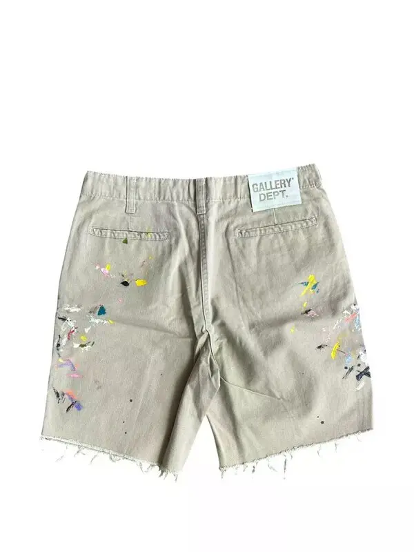 GALLERY DEPT. Workshop Paint-splatter Shorts