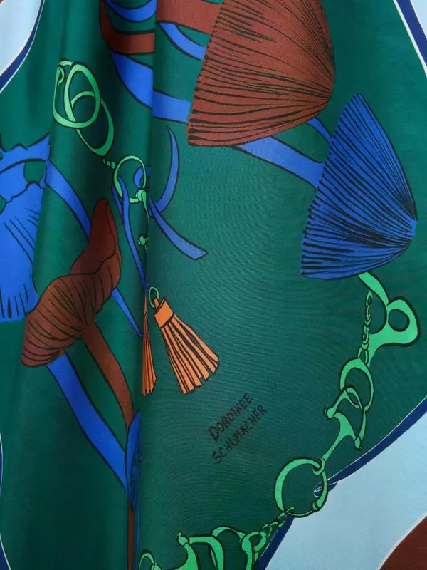 Dorothee Schumacher Cosmic Funghi Scarf