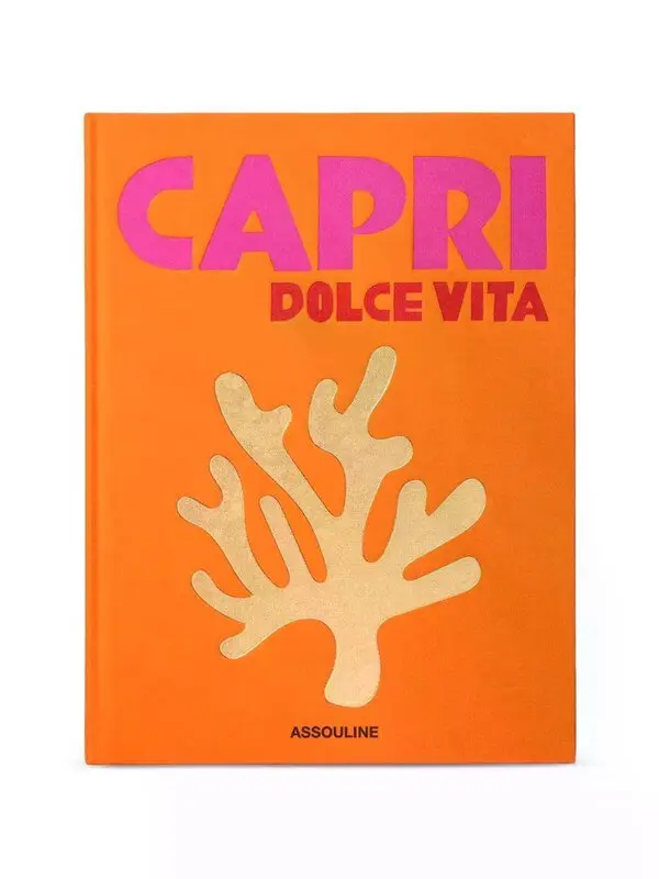 Assouline Capri Dolce Vita Book - Orange