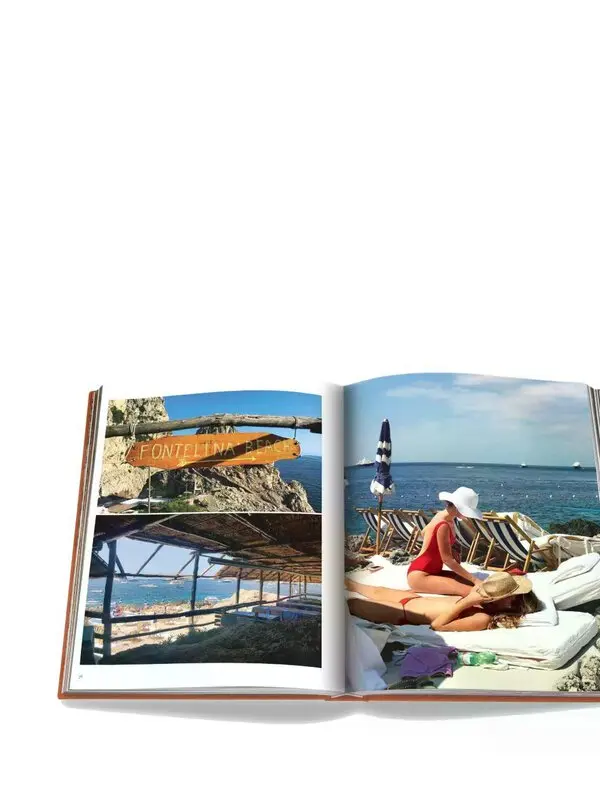 Assouline Capri Dolce Vita Book - Orange