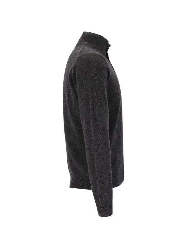Al Duca D'aosta High-neck Button-up Cardigan