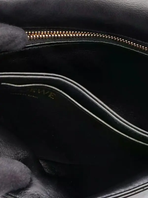 Loewe 2000-2026 Shiny Lambskin Goya Puffer Chain Bag Shoulder Bag