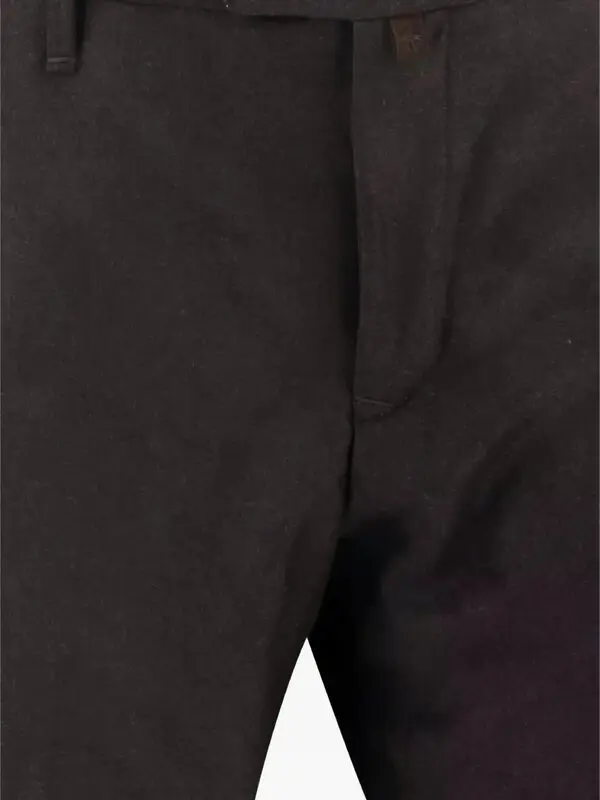 Jacob Cohen Pressed-crease Turn-up Trousers