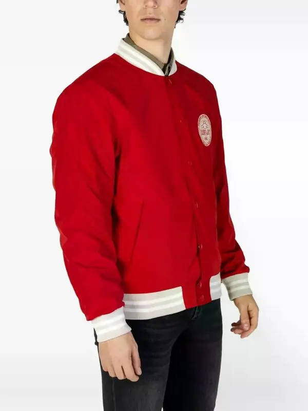 REPLAY Logo-patch Bomber Jacket