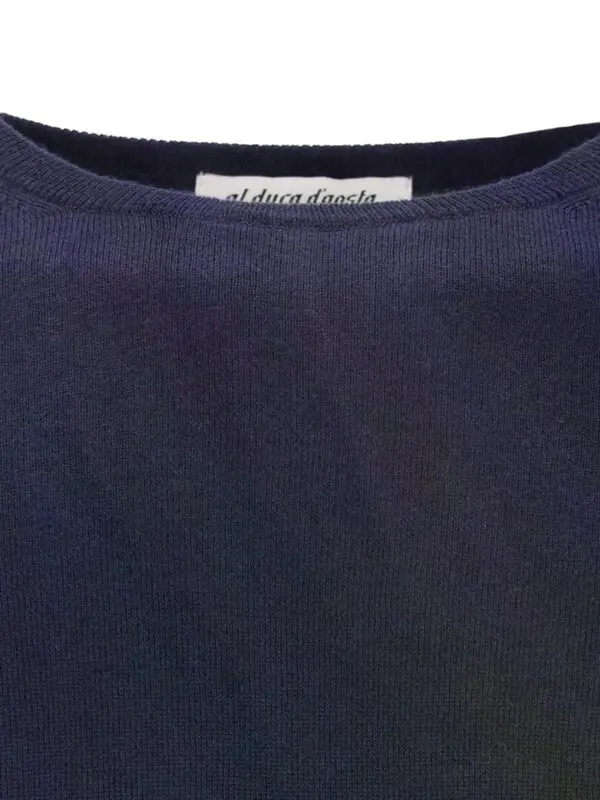 Al Duca D'aosta Fine-knit Crew-neck Sweater