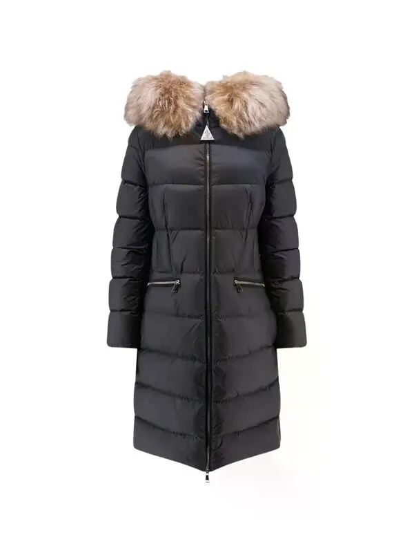 Moncler Boedic Shearling-trim Down Coat