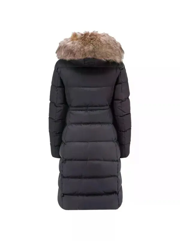 Moncler Boedic Shearling-trim Down Coat