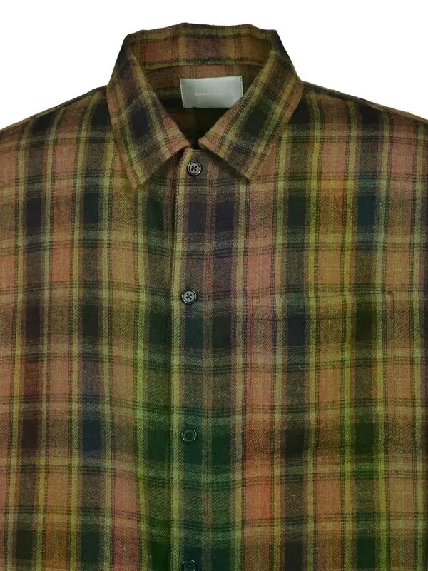 CEDARWOOD Echo Frayed Flannel Shirt