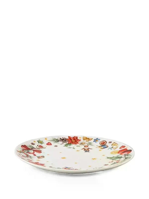 HUTSCHENREUTHER Christmas Songs Biscuit Plate