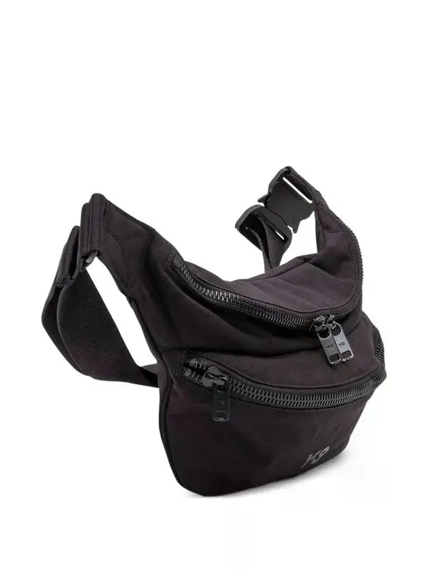 Y3 Kuro Double-zip Belt Bag