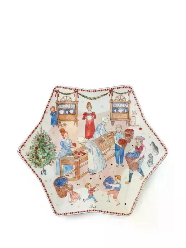 HUTSCHENREUTHER Christmas Feast Star-shaped Bowl