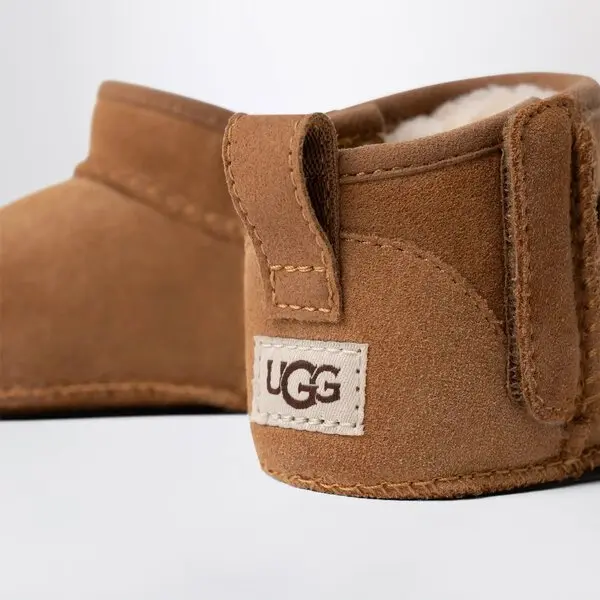 UGG Baby Classic Ultra Mini Boots In Chestnut