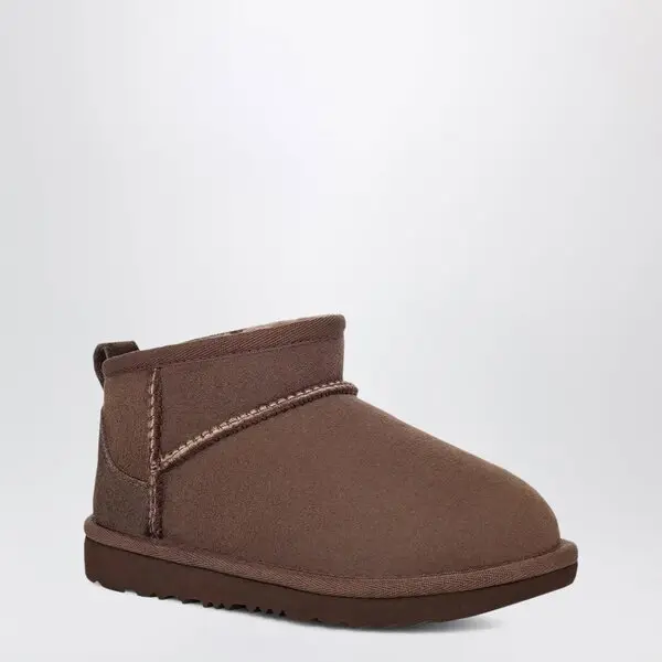 UGG Classic Ultra Mini Boots In Burnt Cedar - Brown