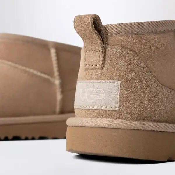 UGG Classic Ultra Mini Boots In Sand - Beige
