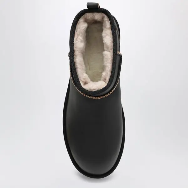 UGG Classic Ultra Mini Contrast Leather Boots