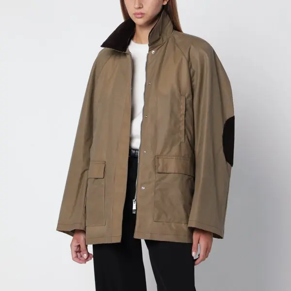 TOTEME Desert Waxed Cotton Country Jacket - Beige