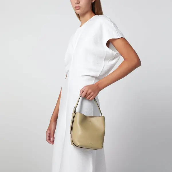 TOTEME Small Belted Tote Bag In Leather