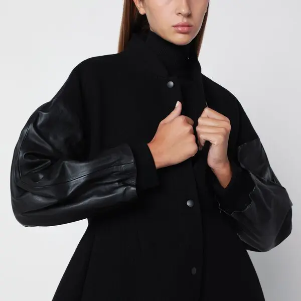 TOTEME College Jacket In Wool And Cashmere Blend
