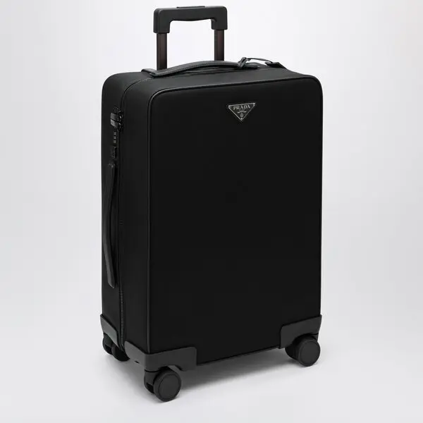 Prada Re-nylon And Saffiano Cabin Trolley