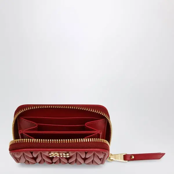 Miu Miu Coin Purse In Matelassé Nappa Leather