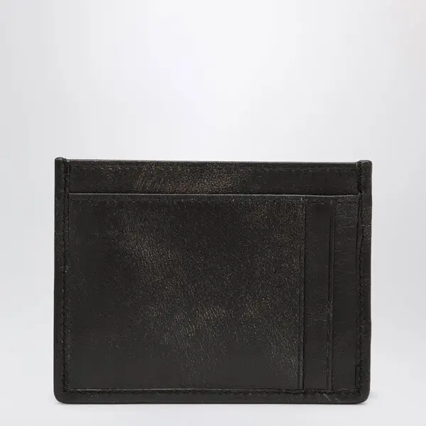 Miu Miu Card Holder In Quilted Nappa - Brown