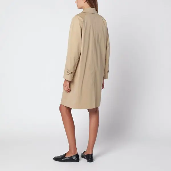 Burberry Classic Honey Cotton Trench Coat