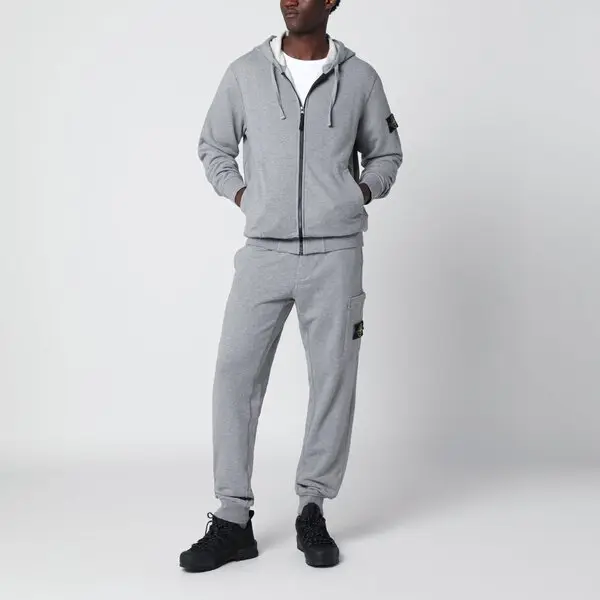 Stone Island Organic Cotton Melange Joggers