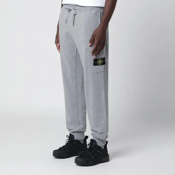 Stone Island Organic Cotton Melange Joggers