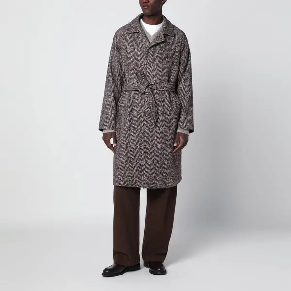 Tagliatore Herringbone Coat