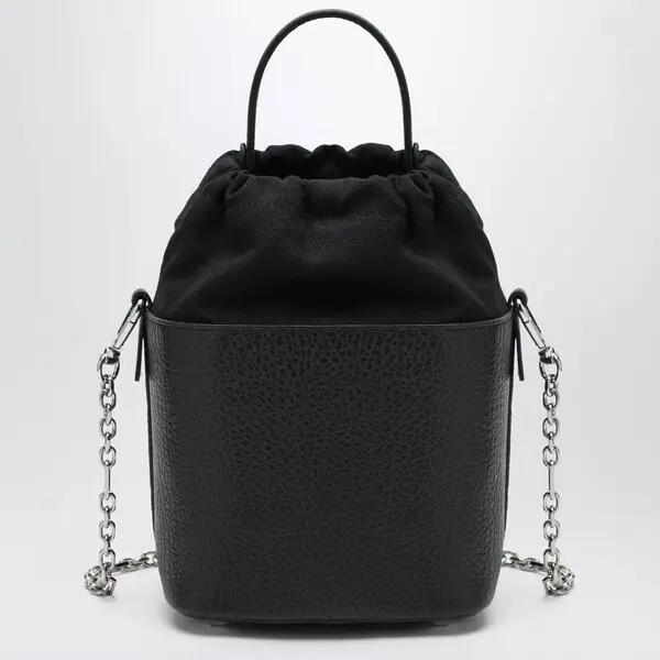 MAISON MARGIELA 5ac Small Leather Bucket Bag