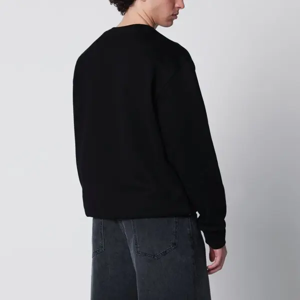 Prada Crewneck Sweatshirt In Technical Cotton