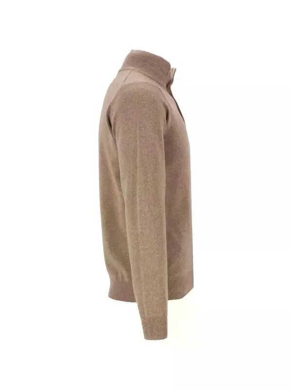 Al Duca D'aosta High-neck Button-up Cardigan