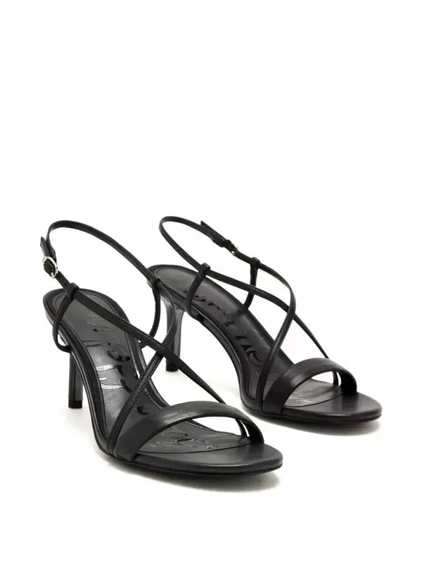 Sam Edelman Ginny Strappy Heeled Sandals - Black