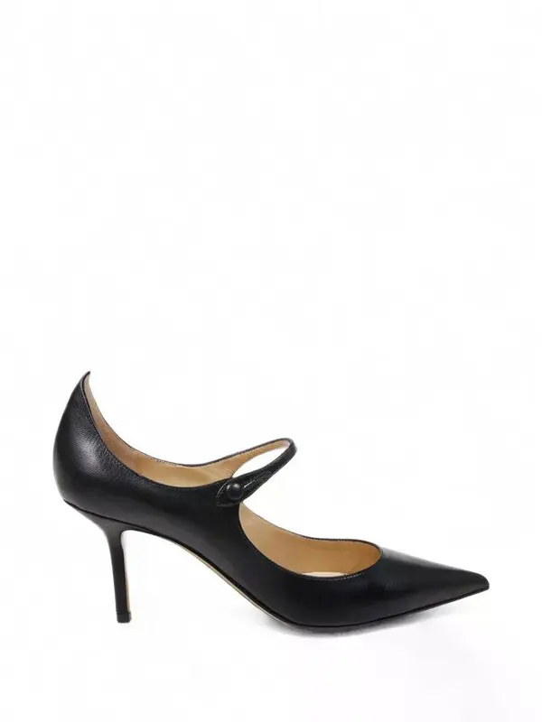 FRANCESCO RUSSO Pointed-toe Mary Jane Pumps