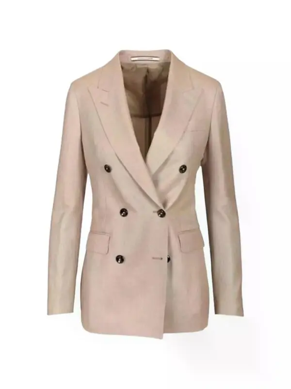 Tagliatore Double-breasted Peaked-lapel Blazer