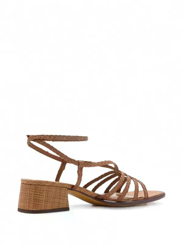 Sam Edelman Fletcher Braided Raffia Sandals