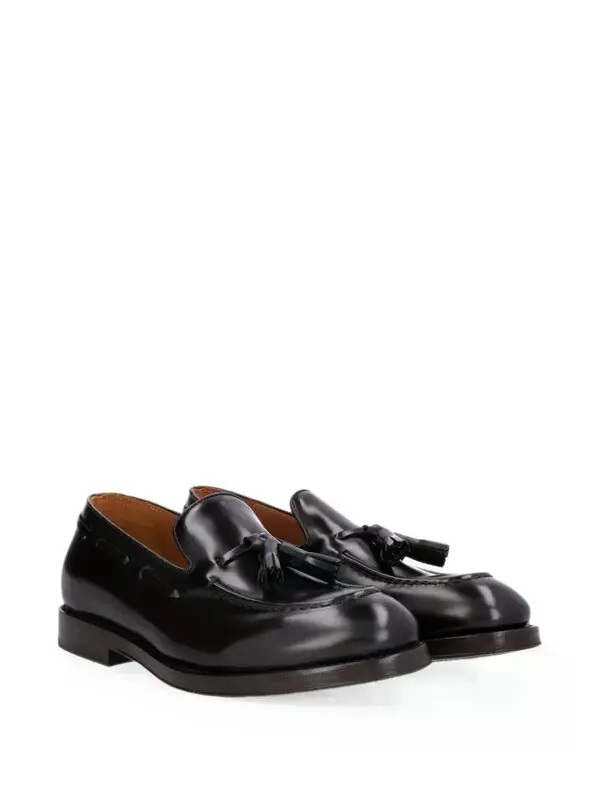 Al Duca D'aosta Tassel-detail Leather Loafers