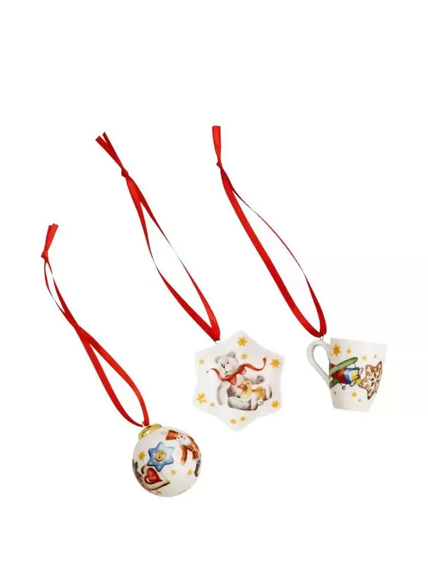 HUTSCHENREUTHER Illustrated Ornaments - Multicolour