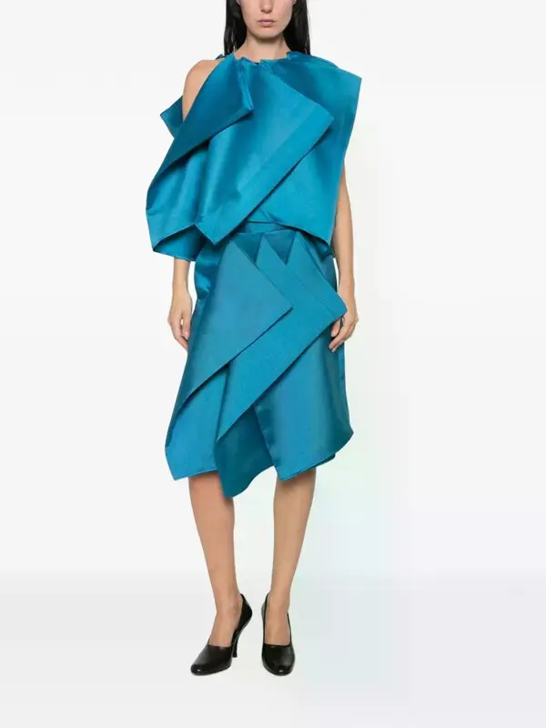 LUTZ HUELLE Lotus Asymmetric Top
