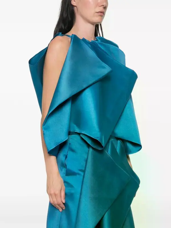 LUTZ HUELLE Lotus Asymmetric Top