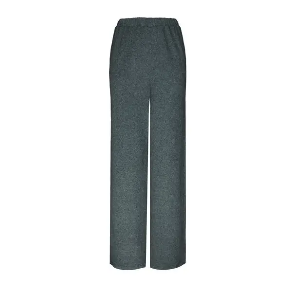 2KSTYLE Numero Wool-blend Wide-leg Elasticated Pants