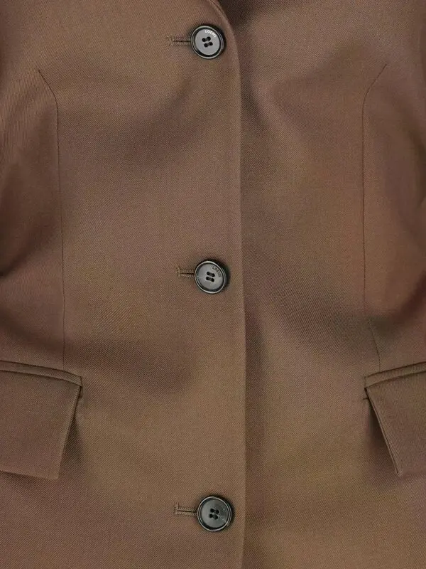Loewe Cut-out Draped Blazer