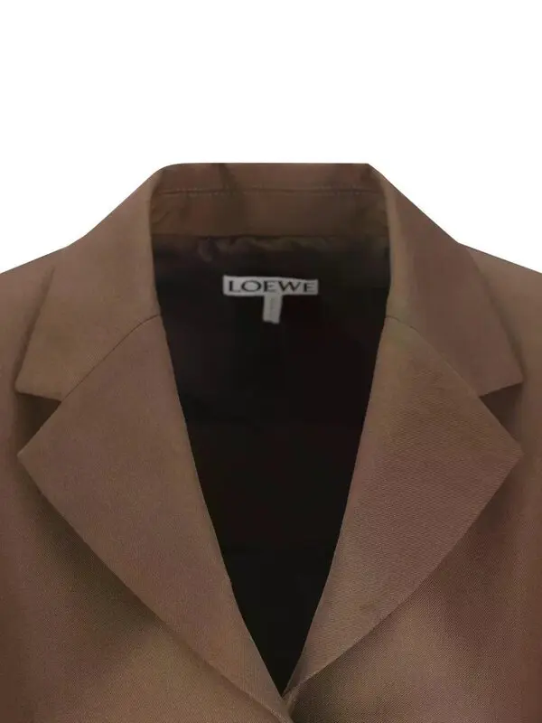 Loewe Cut-out Draped Blazer