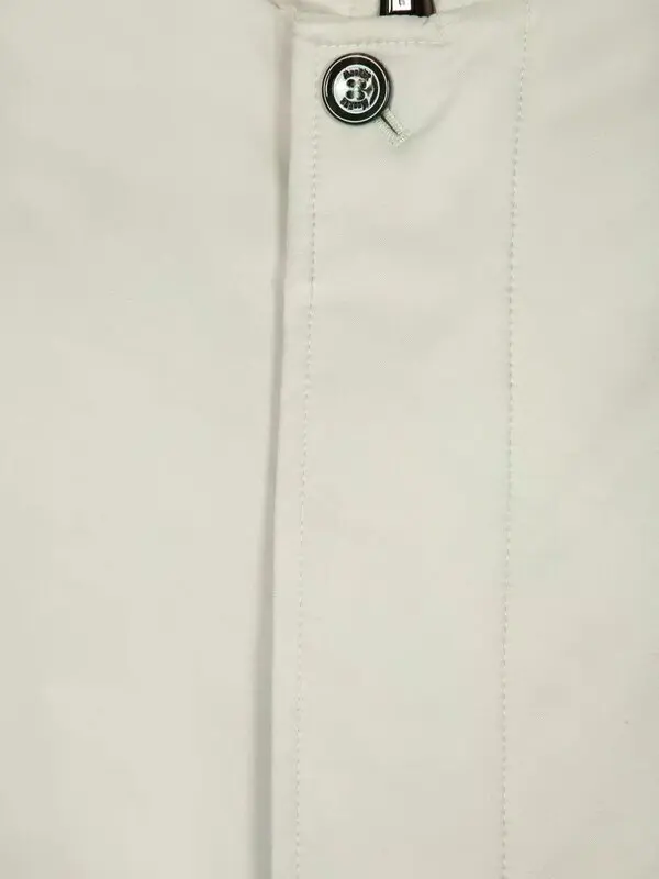 MOORER High-neck Button-up Jacket