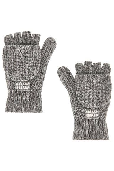 Miu Miu Cashmere Wool Gloves