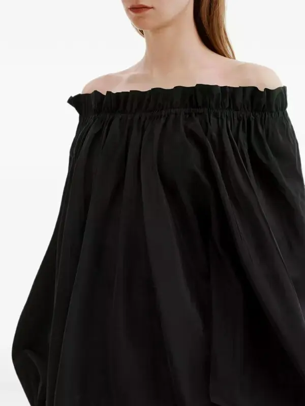 Simone Rocha Off-shoulder Ruffled Top